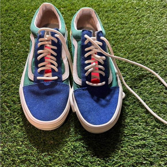 Vans | Shoes | Mens Colorful Suede Vans Sneakers | Poshmark